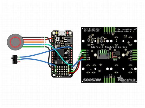 Circuit Diagram Neotrellis Game Adafruit Learning System