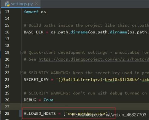 Django项目实战之配置文件详解python脚本之家