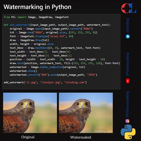 Python Coding On Linkedin Watermarking In Python D2awazyd