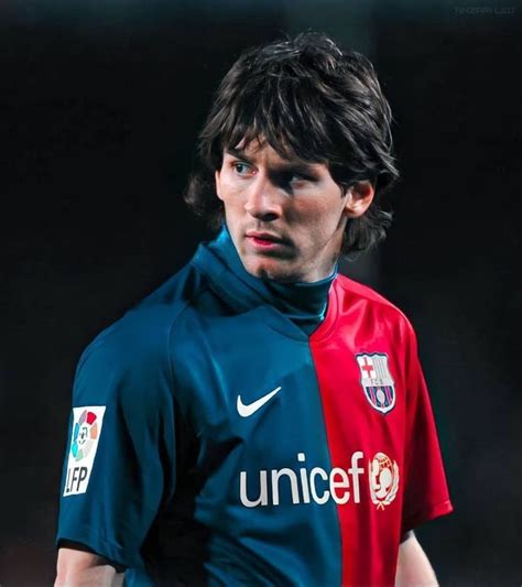 Messi With Long Hair Young Messi Pfp Leonel Messi Lionel Andres Messi