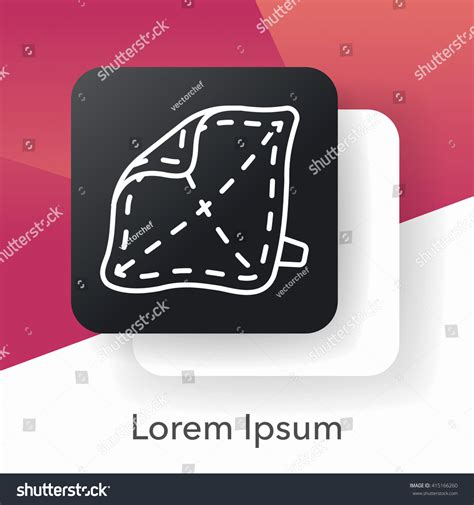 Rag Icon Stock Vector Royalty Free 415166260 Shutterstock