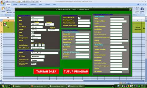 Download Aplikasi Input Data Siswa Dengan Excel Eminence Solutions