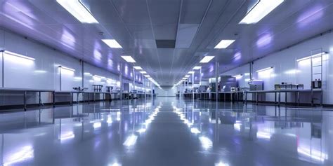 Premium Photo Cuttingedge Lab Researching Advanced Solar Cells In Clean Environment Driving