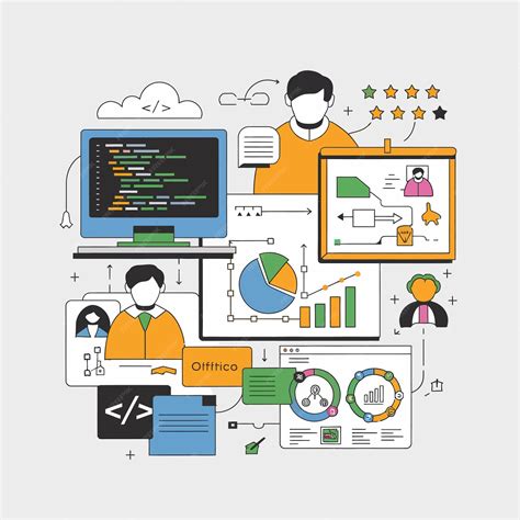 Premium Vector Finance Flat Vector Illustration