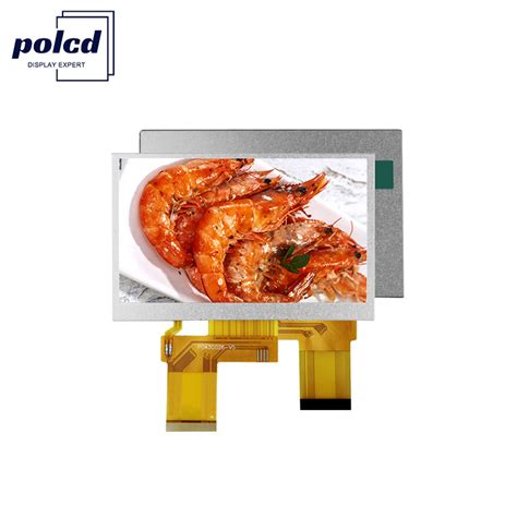 480x272 Resolution 4 3 Inch Tft Lcd Display Rgb Interface Ili6485 Ic Ctp
