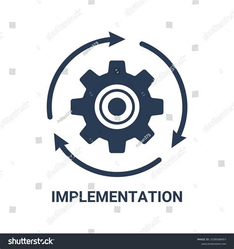 Implementation Icon Trendy Modern Flat Vector Stock Vector Royalty Free 2339166457 Shutterstock