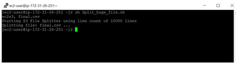 Snowflakesplit Huge File Via Aws S3 Cp Cloudyard