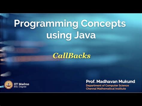 Understanding Callbacks In Java A Deep Dive Into Timer Functionality Galaxyai