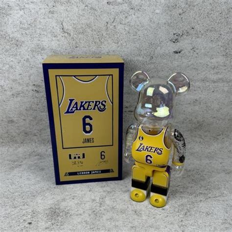 Jual Bearbrick Lebron James Los Lakers Kota Tanjung Pinang Splitoff Id Tokopedia