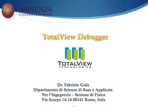 PPT TotalView Debugger PowerPoint Presentation Free Download ID