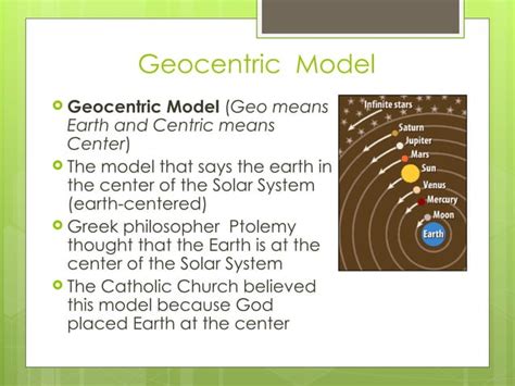 Geocentric Vs Heliocentric Models Ppt Christianity Religion