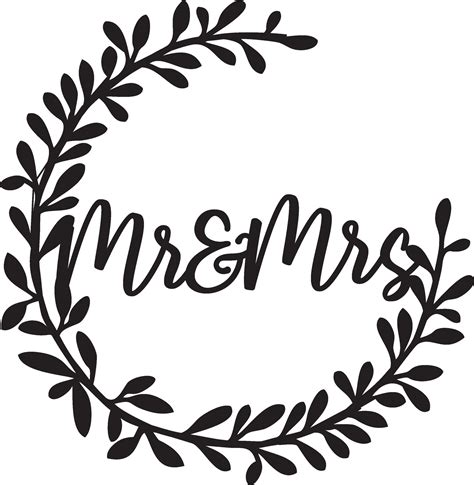 vector topper mrmrs 26264248 vector art at vecteezy