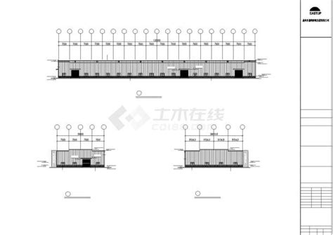 厂房设计鹏翔岗石有限公司b栋扩建厂房结构设计cad图纸工业建筑土木在线