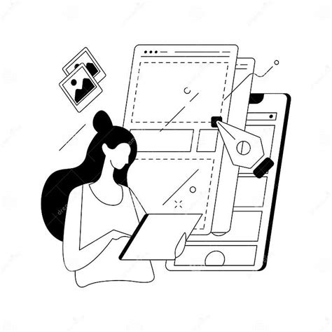 Ui And Ux Design Abstract Concept Vector Illustration Stock Vector Illustration Of Linear