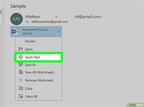How To Print Email From Microsoft Outlook Simple Methods