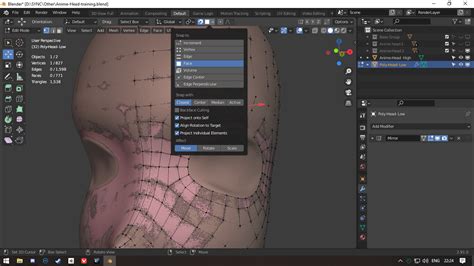 Blender Face Snap Working On Hiden Grid User Feedback Developer Forum