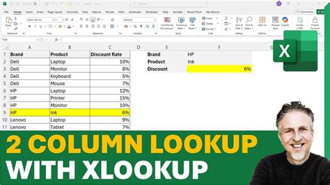 2 Column Lookup Multiple Criteria Across Multiple Columns Using