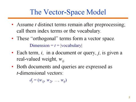 Ppt Vector Space Distributional Lexical Semantics Powerpoint Presentation Id3120864