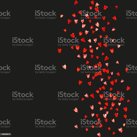 발렌타인 핑크 반짝이 하트와 배경입니다 2 월 14 일입니다 발렌타인 배경 서식 파일 벡터 색종이입니다 그런 지 손으로 그려진된 텍스처 2월에 대한 스톡 벡터 아트 및 기타