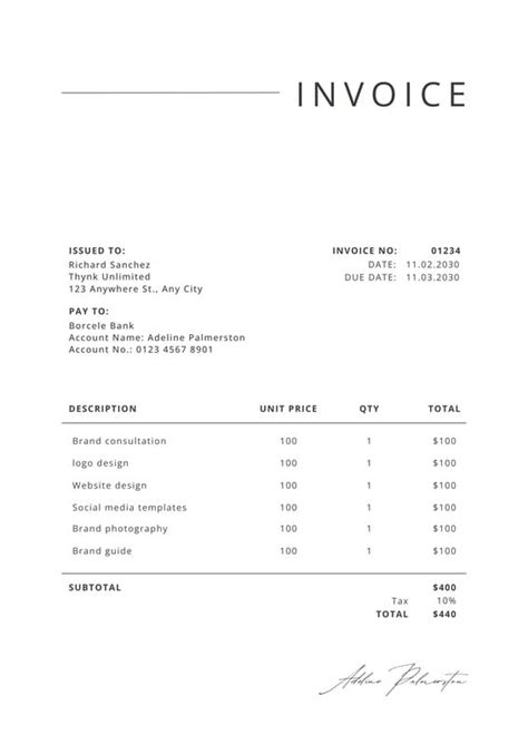 Edi Invoice Processing Invoice Template Ideas Free Invoice Templates