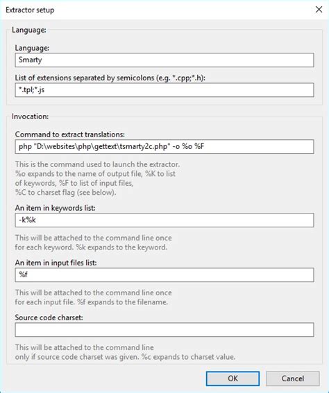 Getting Poedit To Work With Smarty Tsmarty2cphp Extractor And Gettext