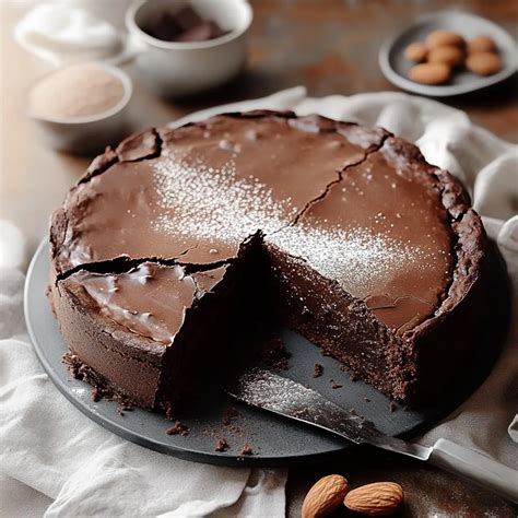 Irresistible Rich Chocolate Torte With Almond Flour Delight