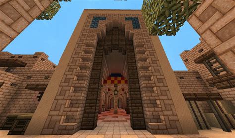 Great Bazaar Arabian Desert City Project Minecraft Map