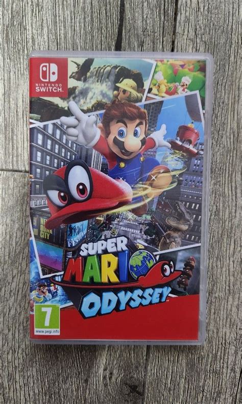 Super Mario Odyssey Nintendo Switch Video Gaming Video Games