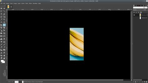 image editing how can i crop a layer in gimp without shrinking the