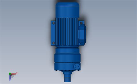 CQF型塑料磁力泵进口直径10 20 10CQF 3 SOLIDWORKS 2018 模型图纸下载 懒石网