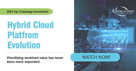 Evolving Solutions On Linkedin Hybridcloud Technology Evolvingsolutions