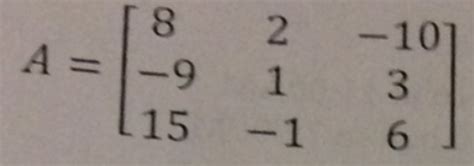 Solved Show All Steps Matrix 2 Norm Spectral Norm A [8