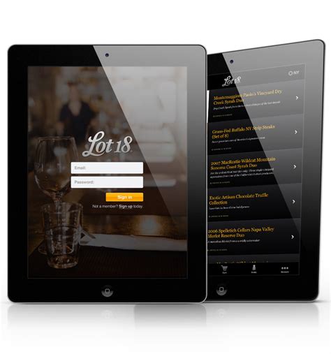 Lot Wine Mobile App On Behance