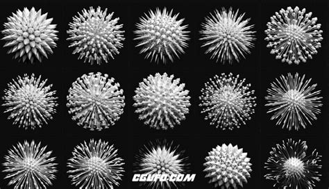 30种c4d头发预设和使用说明 30 Free Hair Presets For C4d Cgufo