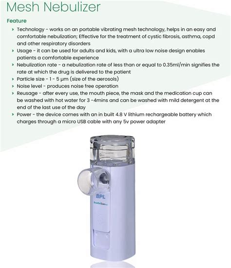 Portable Mesh Nebulizer At ₹ 1800 Piece Mesh Nebulizer With Mask In Mumbai Id 2853323310697