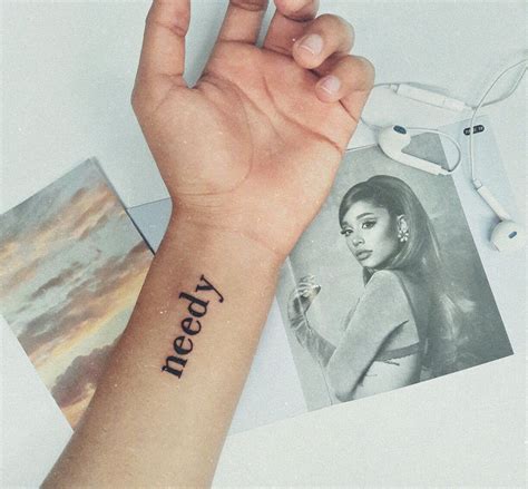 Sweetener Tattoo Ideas Ariana Grande Tattoos Arm Tatss Tatoo Idea