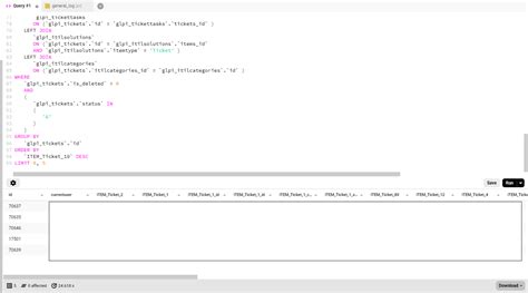 performance problems with default search on tickets · issue 15246 · glpi project glpi · github