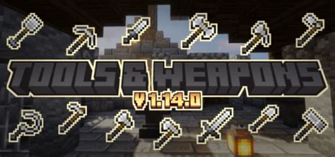 Tools And Weapons Minecraft Addon