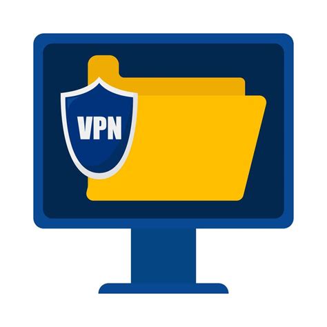 Cyber Security Folder In Computer Illustration 38006823 Vector Art At