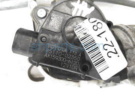 Sold 2015 Toyota Corolla Front Arms Windshield Wiper Motor Assy 85150