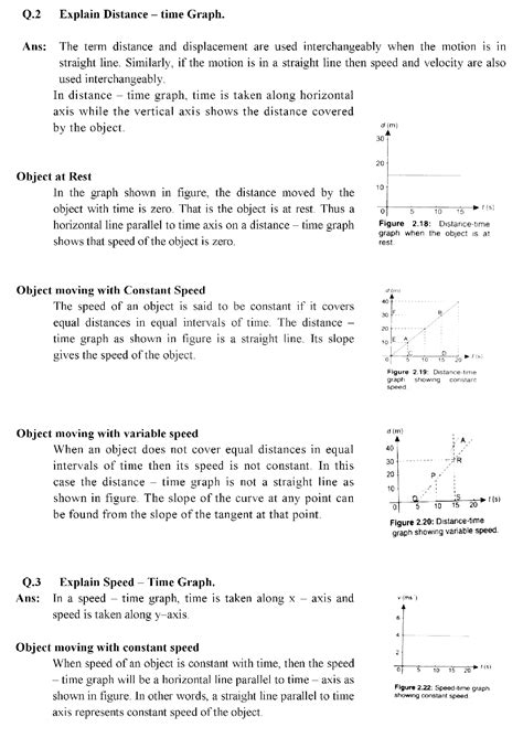 SOLUTION 9th Class Physics Chapter 2 Kinematics Long Question Studypool