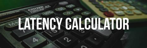 Buffer Size And Latency Calculator Noirsonance