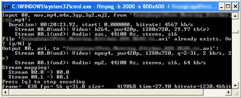 Unreal Blog Ffmpeg Pro Převod Mezi Video Formáty