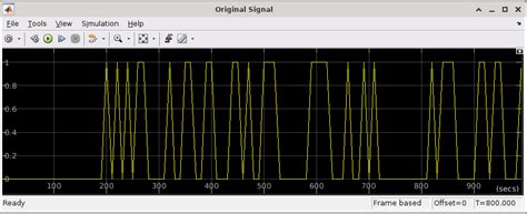 Frame Based Scrambler Using Communications Toolbox Matlab And Simulink