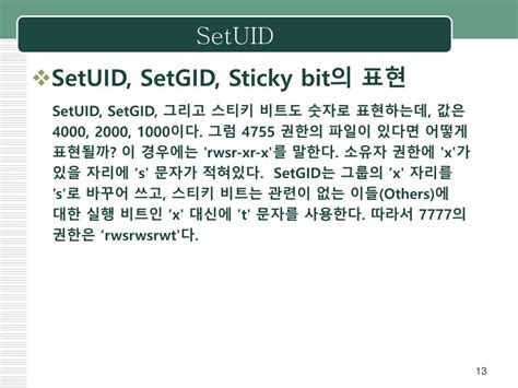 Ppt Setuid Powerpoint Presentation Free Download Id 4088651