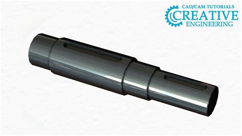 Solidworks Tutorials Shaft Youtube