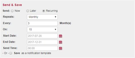 Ebs When Scheduling A Recurring Notification In Everbridge Suite Does