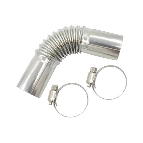 공기 디젤 주차 히터 배기 파이프 커넥터 Webasto 디젤 히터 스테인레스 스틸 튜브용 클램프 포함 24mm 엘보 파이프 전기 장비