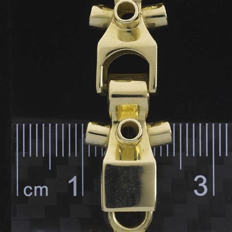 9ct Yellow Gold Lego Chain 26 11 5mm Britannia Jewellery