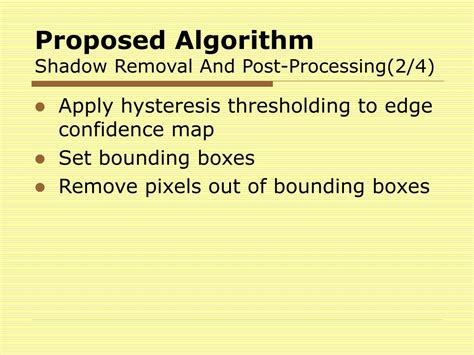 ppt robust object segmentation using adaptive thresholding powerpoint presentation id 6070321